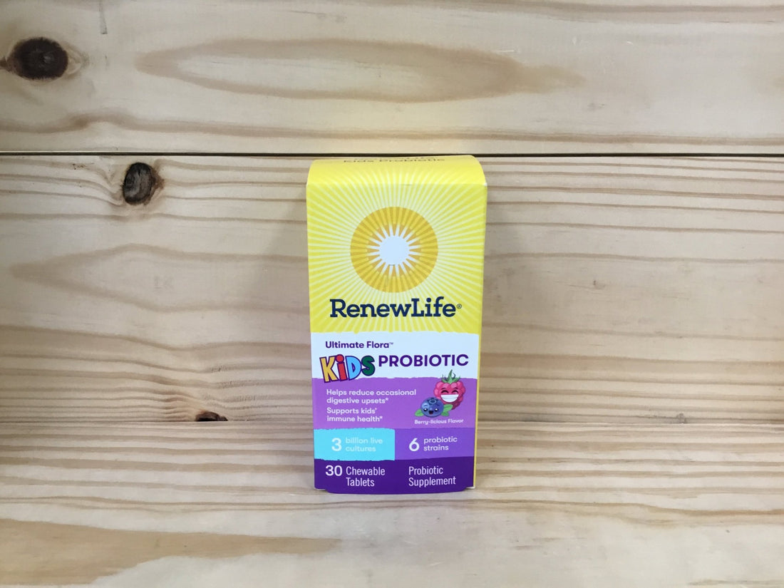 Ultimate Flora Kids Probiotic Chewable Tablets 30ct - One Life Natural ...